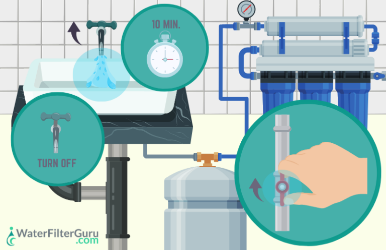 How To Flush a Reverse Osmosis (RO) System: Step-by-Step