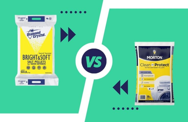 Diamond Crystal vs Morton Water Softener Salt Compared