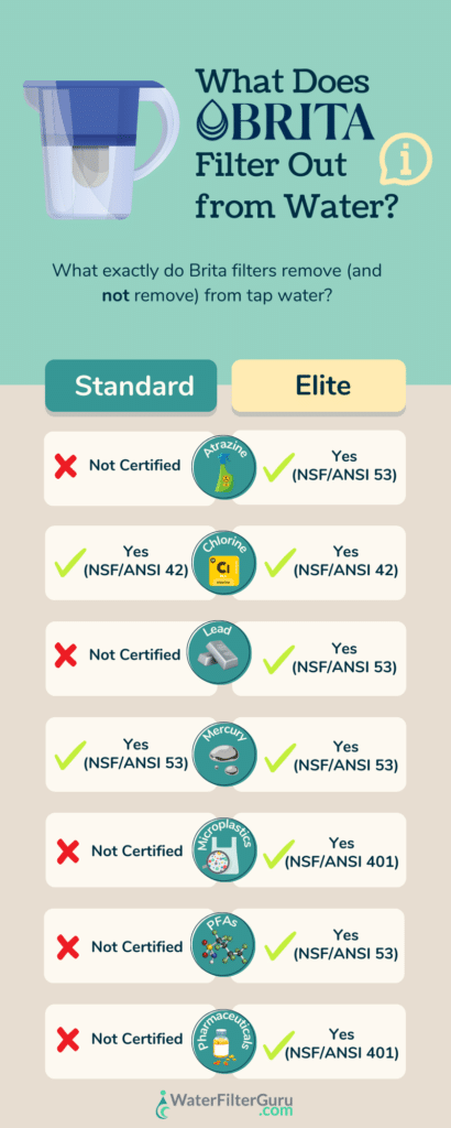 What Does Brita Filter (and NOT Filter) Out from Water?